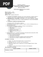 Lesson Plan in ESP | PDF