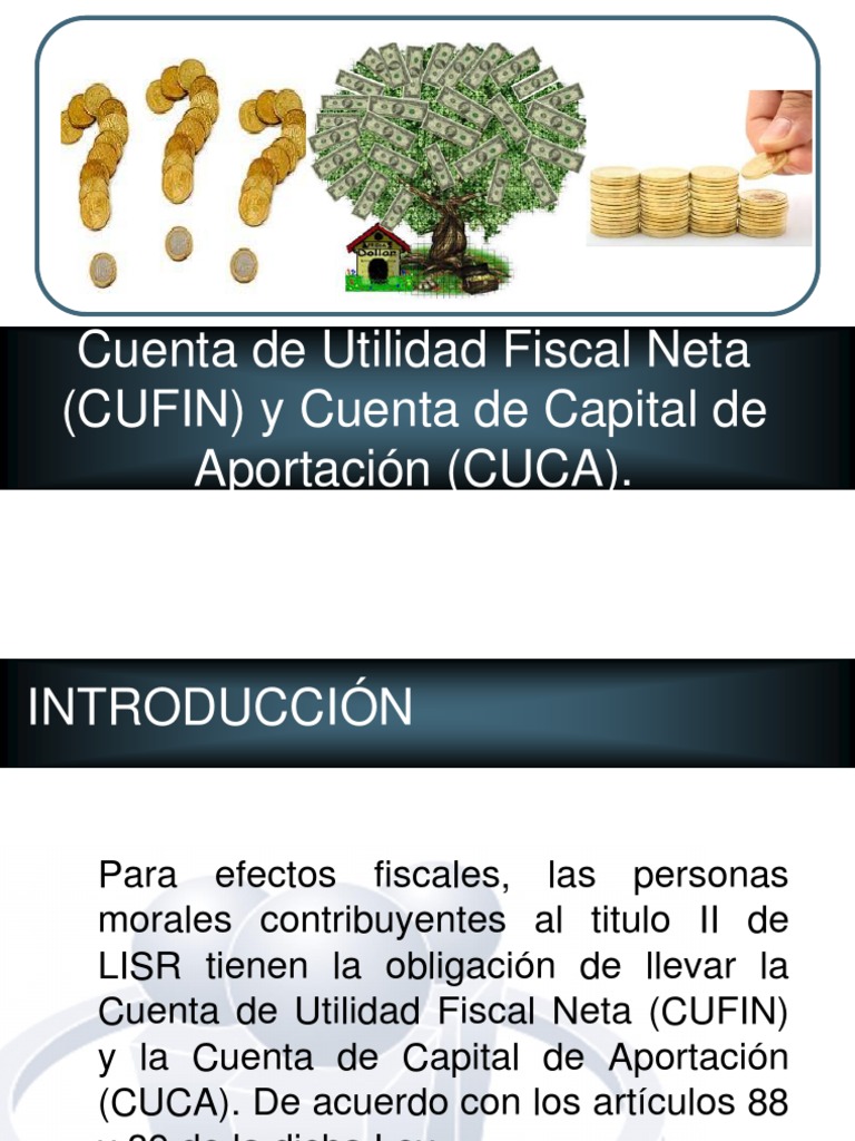 cuca y cufin | Dividendo | Impuestos
