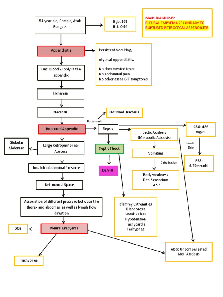 CPC - Appendicitis (Flowchart) | PDF | Sepsis | Medical Specialties