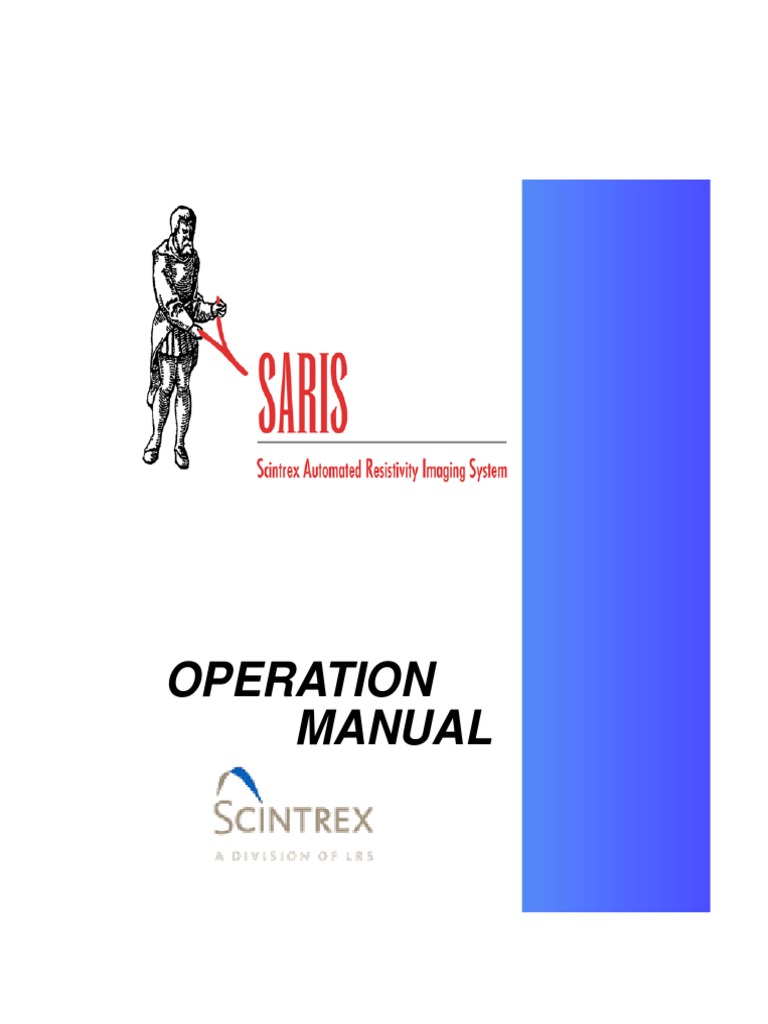 SARIS-Manual Rev2 | PDF | Computer Keyboard | Command Line Interface