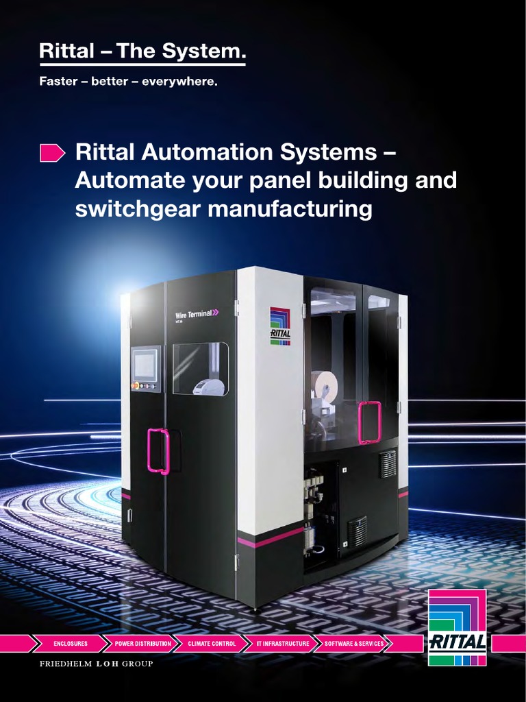 Rittal Automation Systems - We Automate Panel Building 5 4329 | PDF ...