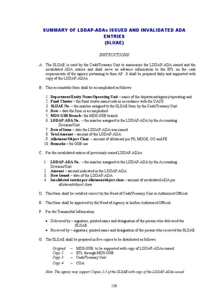 Appendix 53 - Instructions - SLIIE | PDF