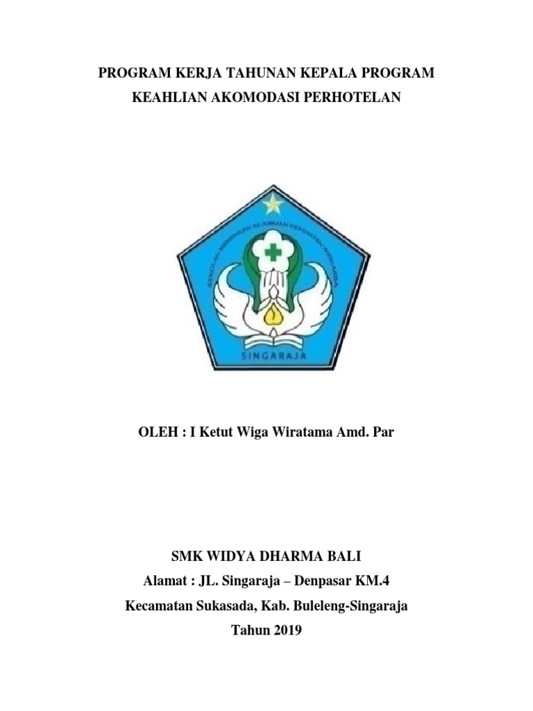 Program Kerja Kaprog Perhotelan | PDF | Bisnis