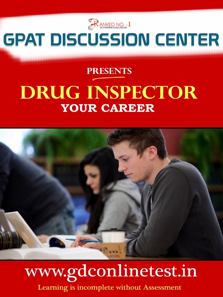 Drug Inspector Your Career1 PDF | PDF