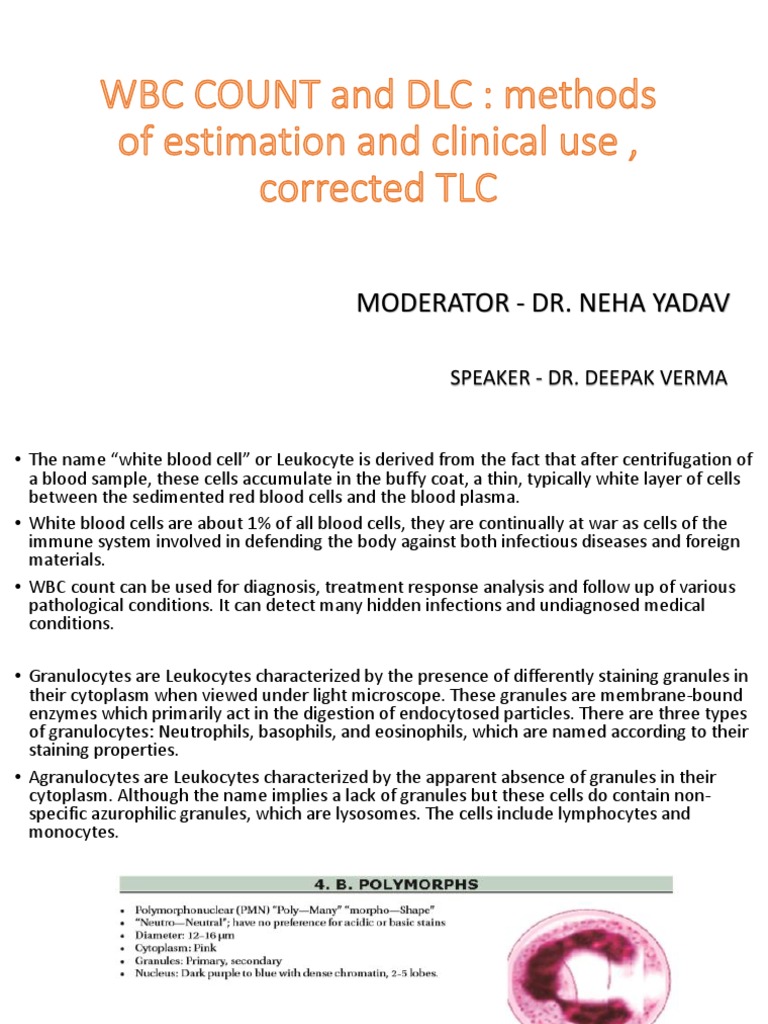 DLC Test Differential Leukocyte Count Normal Range Of DLC, 46% OFF