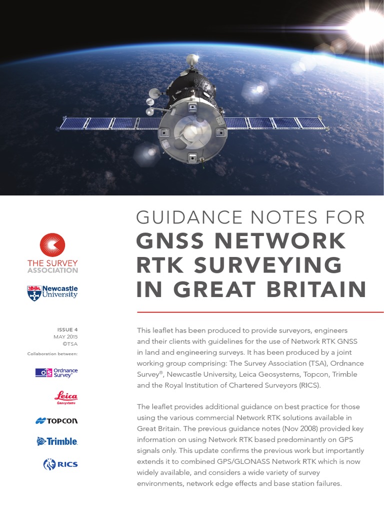 Guidance Notes For GNSS Network RTK Surveying Issue 4 - HR | PDF ...