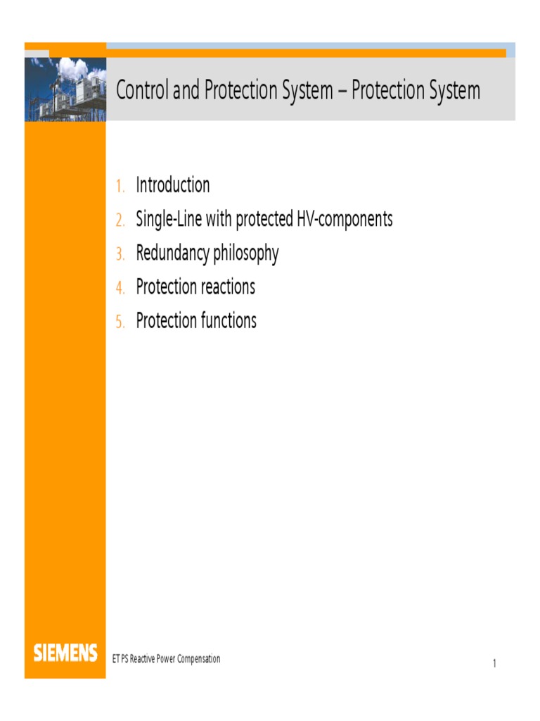 08-01 - 002 - Protection System | PDF | Capacitor | Relay