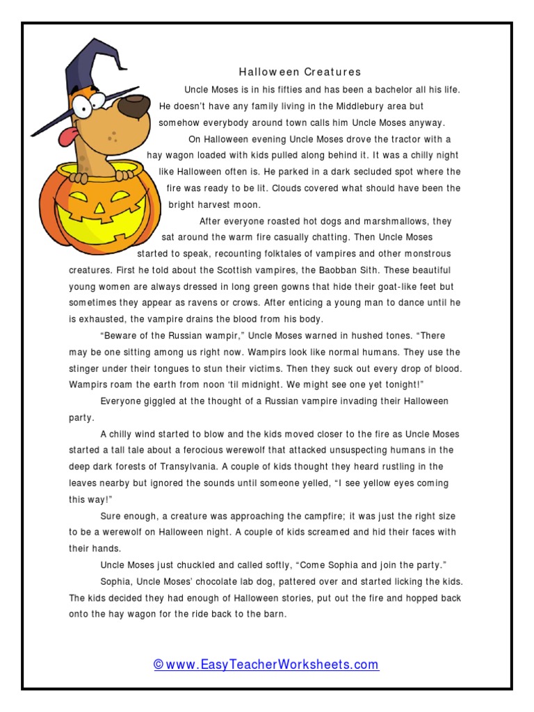 GR5 - 2.0 Halloween Creatures | PDF | Vampires