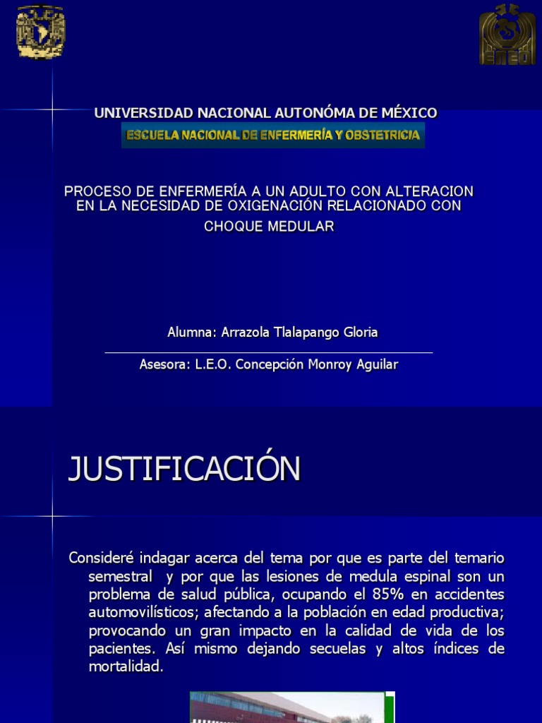 Pae Choque Medular | PDF | Edema | Sistema respiratorio