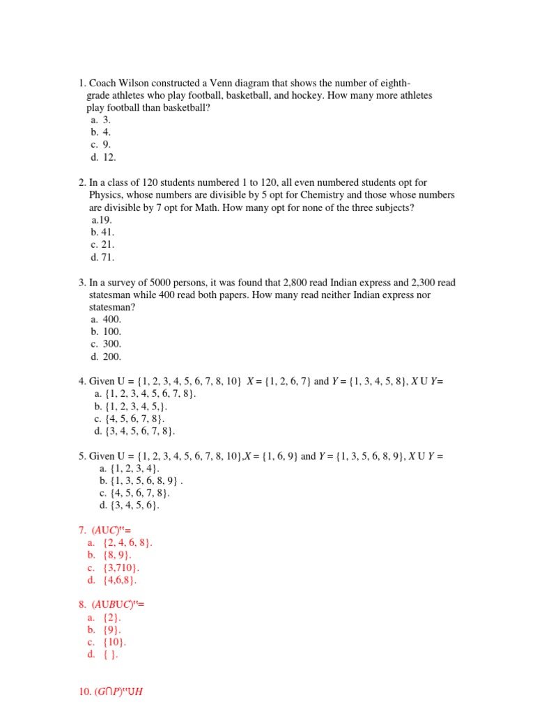 Math and Finance Multiple Choice Questions | PDF | Present Value | Interest