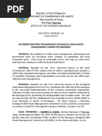 BESWMC Plan 2023 | PDF | Waste Management | Waste