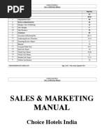 Hotel Standard Operating Procedures List | PDF | Deferral | Menu