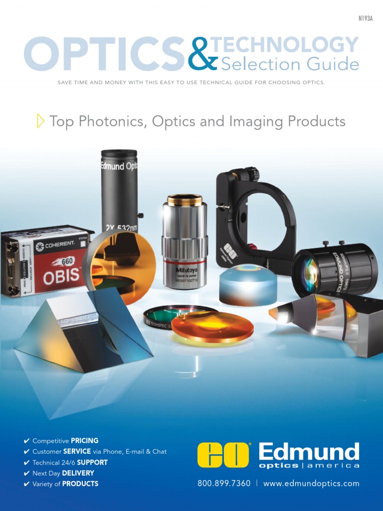 Edmund Optics Catalogue | PDF | Optics | Microscopy