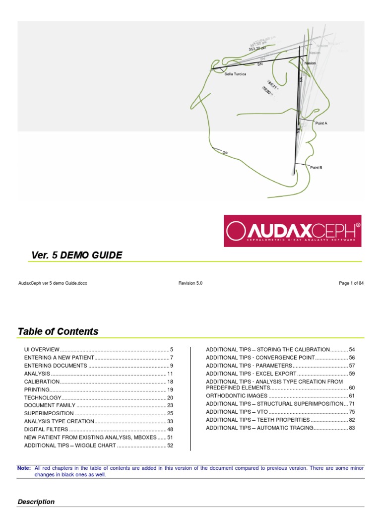 AudaxCeph Ver 5 Quick Start | PDF | Double Click | Icon (Computing)