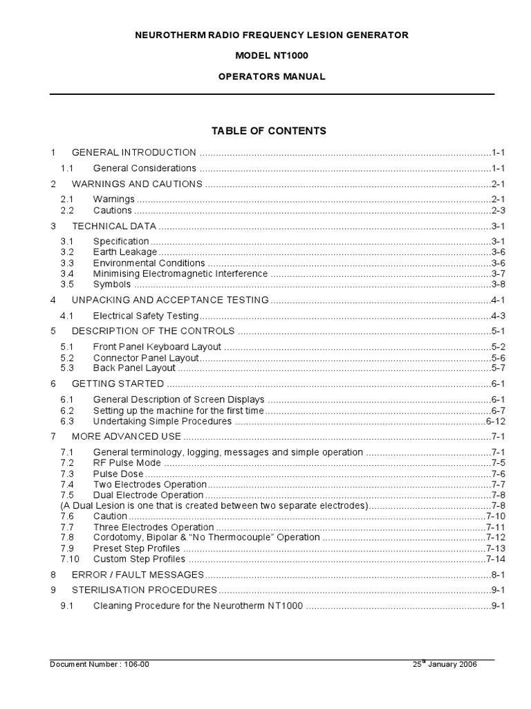 NT1000 Operators Manual EN | PDF | Mains Electricity | Electromagnetic Interference