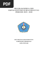 Contoh Laporan Pertanggungjawaban (LPJ) OSIS | PDF | Karier & Perkembangan