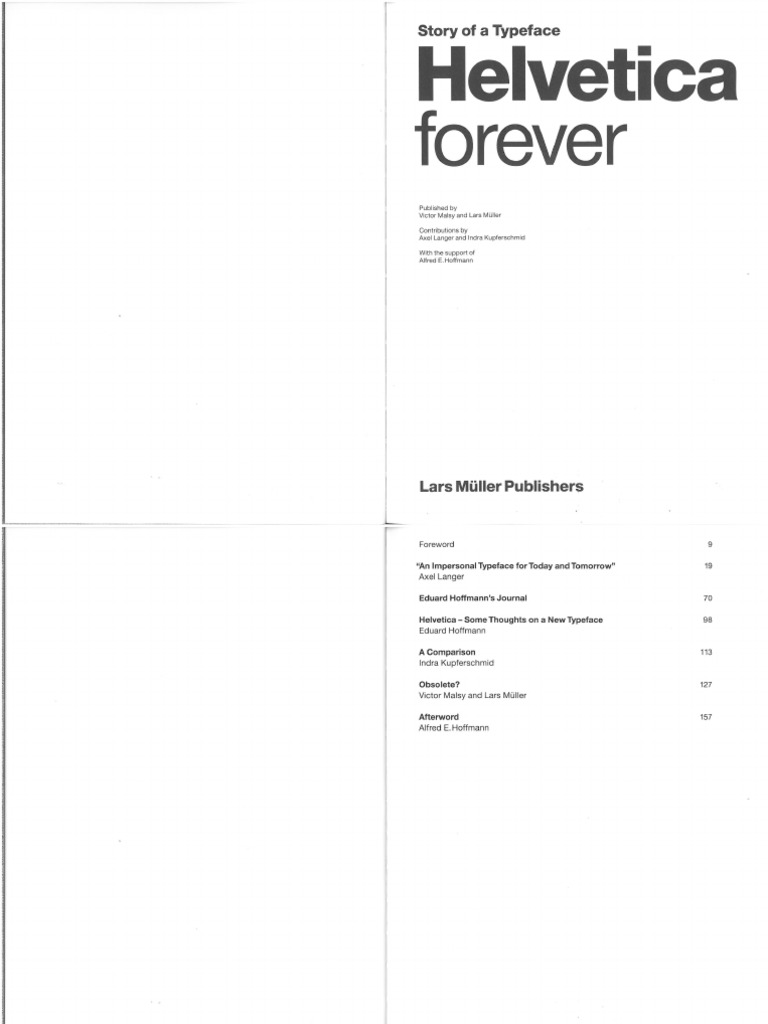 Helvetica Forever PDF | PDF