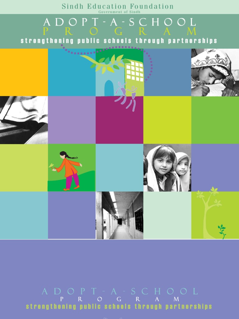 Adopt a School Program Overview | PDF | Empowerment | Teachers
