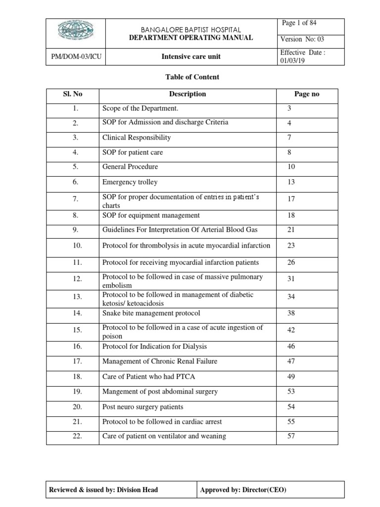ICU | PDF | Intensive Care Unit | Intensive Care Medicine