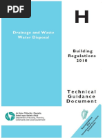 Technical Guidance Document (TGD) H 2010 - Drainage and Water Water ...