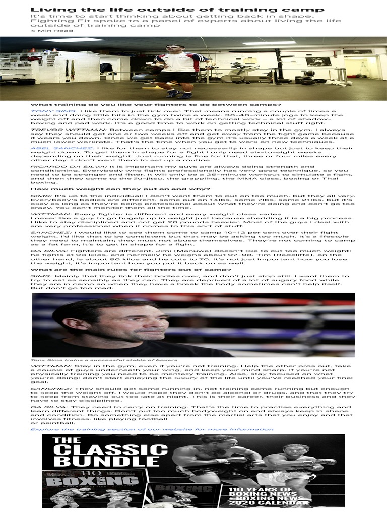 Fitness Boxing | PDF | Sports