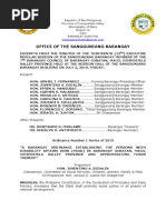 Barangay Tax Code Sample | PDF | Revenue | Taxes