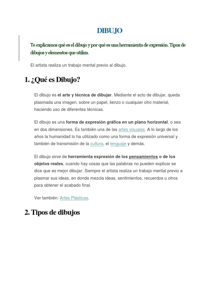 El Dibujo y Sus Ambitos | PDF | Dibujo | Medios de arte