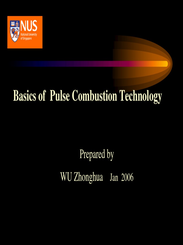 Pulse Combustion for Engineers | PDF | Combustion | N Ox