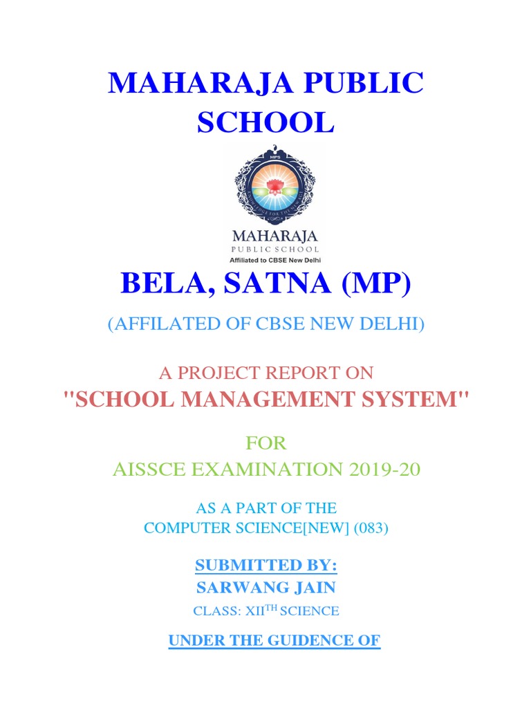 Computer Class 12 Python Project | PDF | Password | User (Computing)