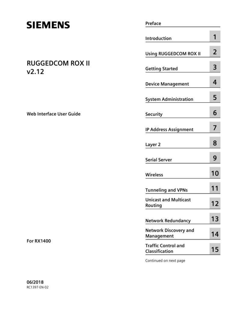 Roxii v2.12 Rx1400 User-Guide Webui en | PDF | I Pv6 | Ip Address
