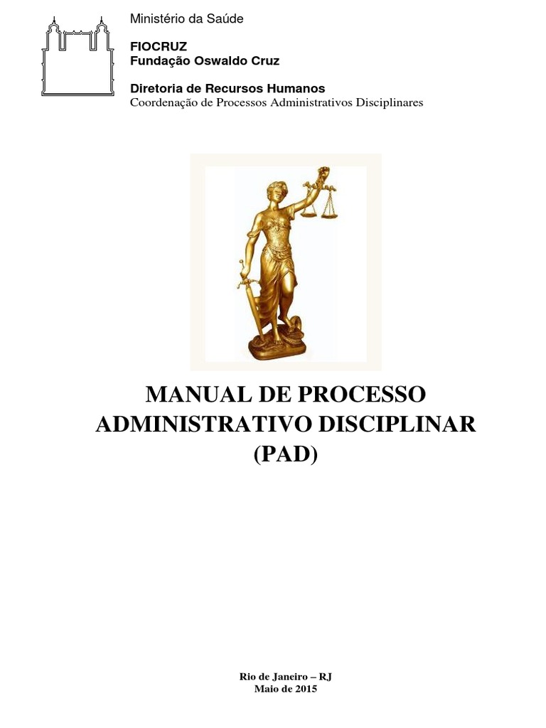 Manual - Processo - Administrativo - Disciplinar | PDF | Injunção ...