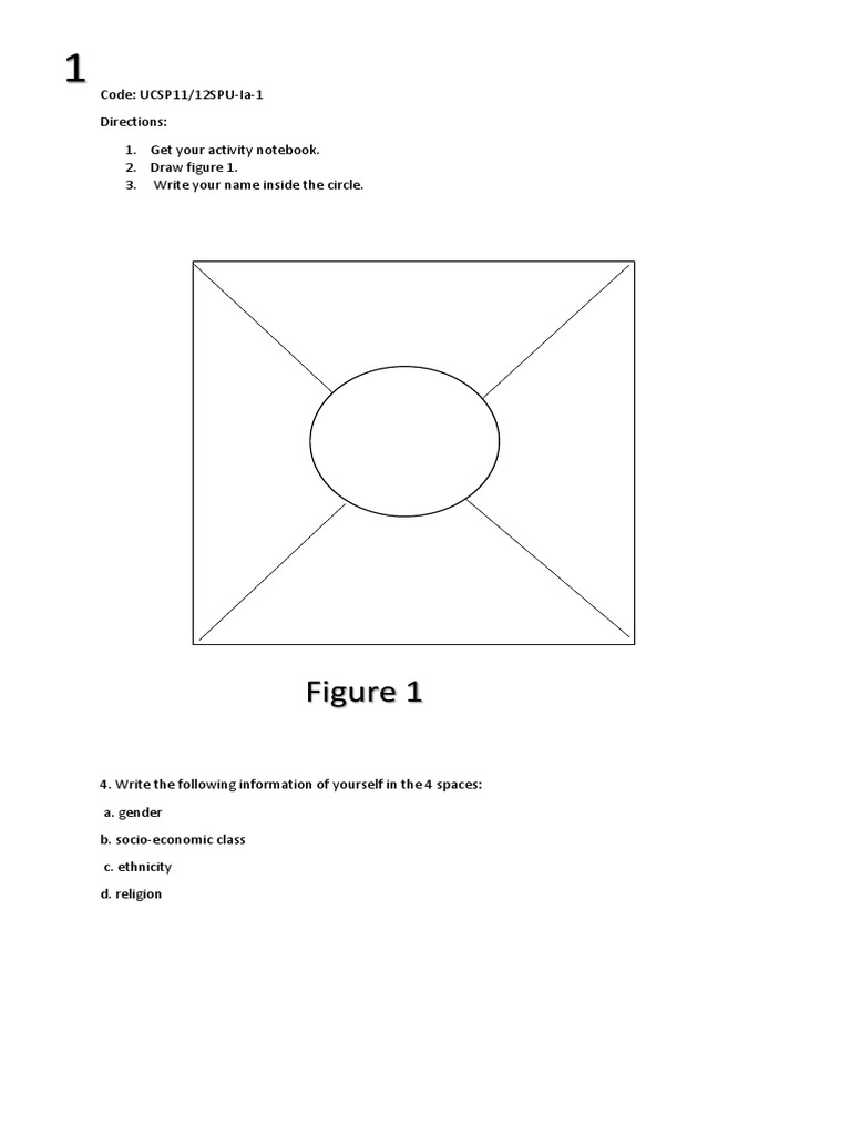 Ucsp Activity Sheets | PDF | Philippines | Society