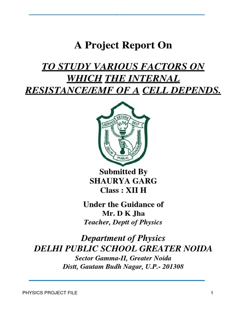 Physics Project New PDF | PDF | Anode | Cathode