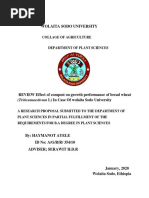 PHD Concept Note | PDF | Eucalyptus | Soil