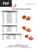 Acoplamento Vulkan Tipo Normex - Tabela Dimensional | PDF