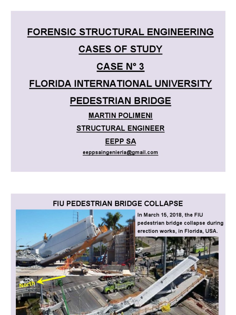 FIU Pedestrian Bridge Collapse Analysis | PDF | Bridge | Mechanical ...