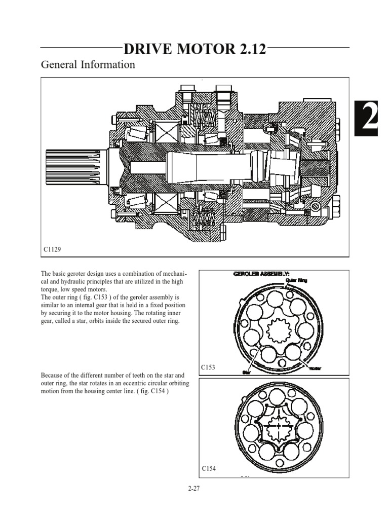 Danfoss OMT Motor Service Manual | PDF | Valve | Transmission (Mechanics)