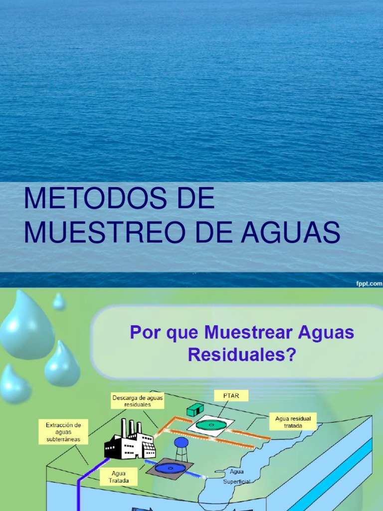 Muestreo de Aguas | PDF | Muestreo (Estadísticas) | Aguas residuales