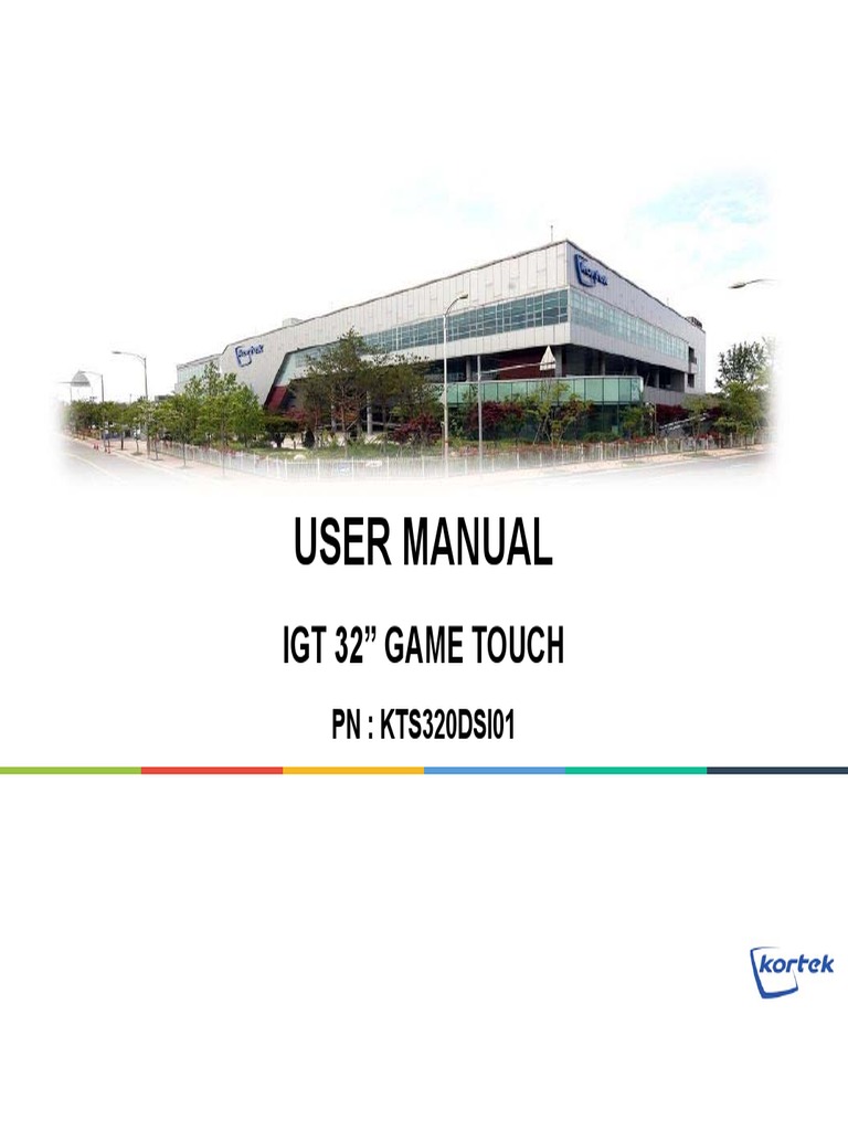 32" Game Touch Monitor User Manual | PDF | Computer Monitor | Display ...