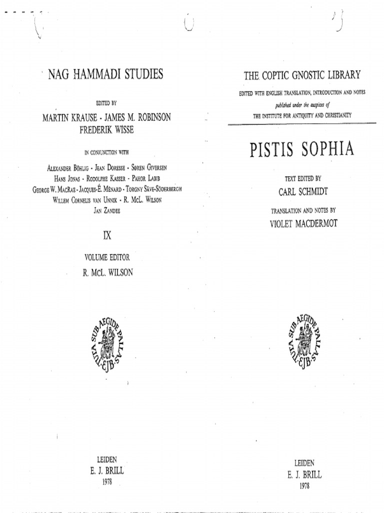 Pistis Sophia - Complete | PDF