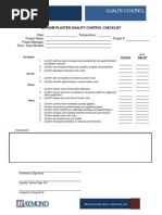 Check List Painting | PDF | Paint | Plaster