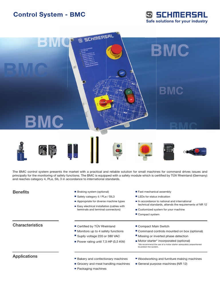 Control System BMC | PDF | Electric Motor | Power Supply
