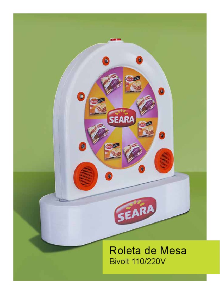 Roleta de Mesa para Sorteio de Premio | PDF | Jogos e loterias ...