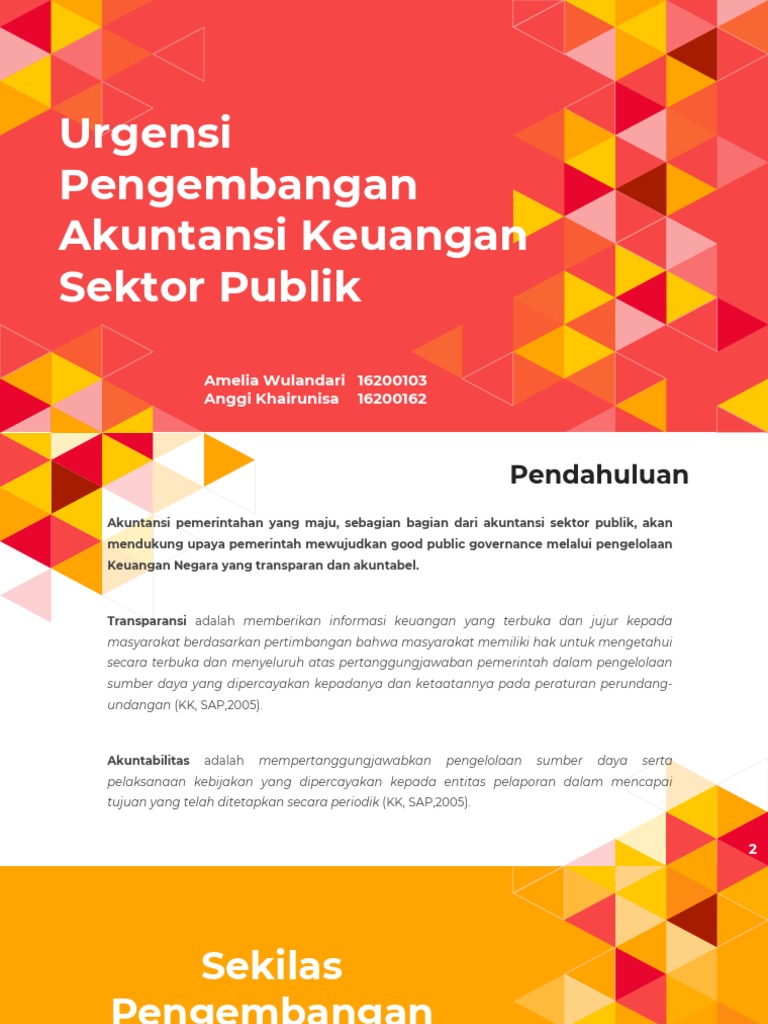 ASP - Urgensi Pengembangan Akt Keu Sektor Publik | PDF | Pengelolaan Keuangan & Uang