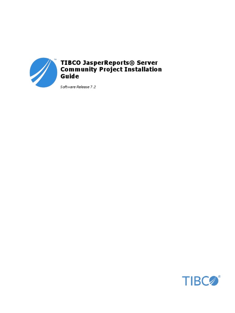 JasperReports Server CP Install Guide | PDF | Postgre Sql | Linux Distribution