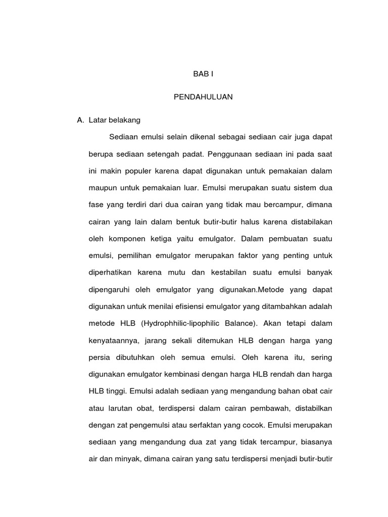 Emulsi Krim Vitamin C dan Asam Askorbat | PDF