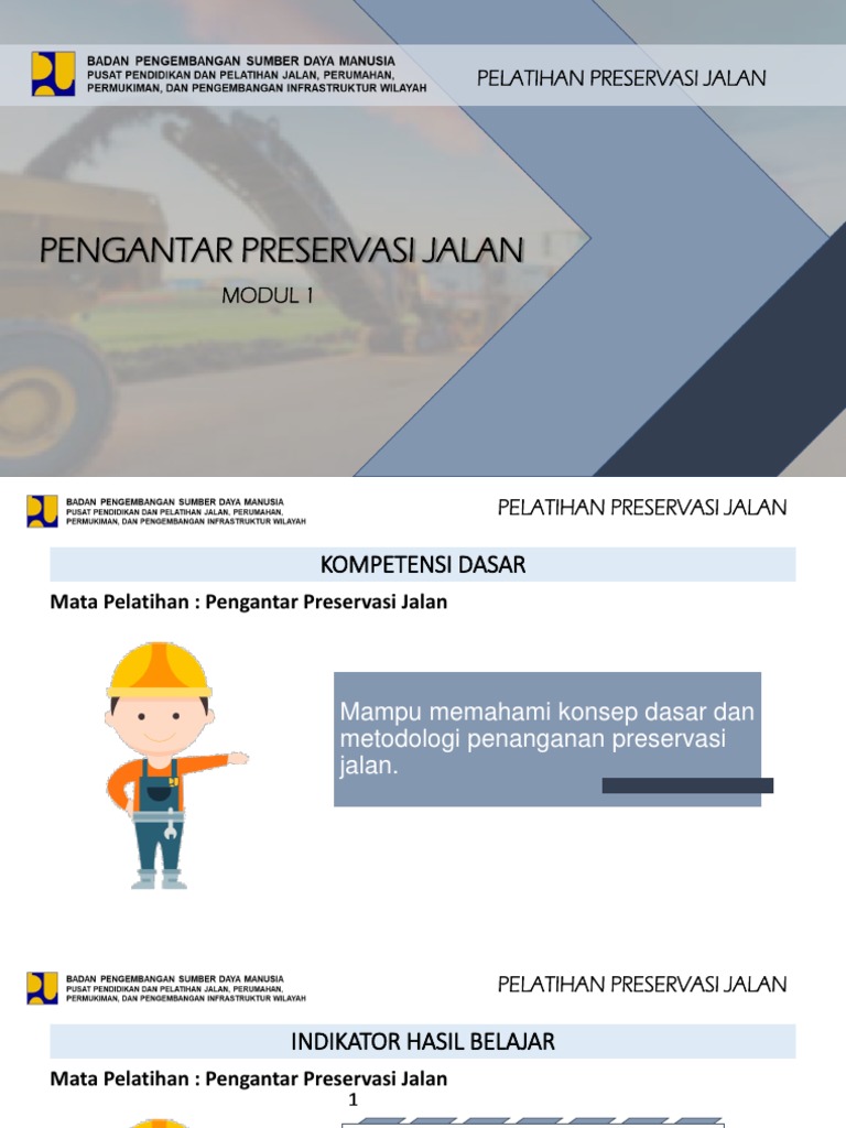 Pengantar Preservasi Jalan | PDF