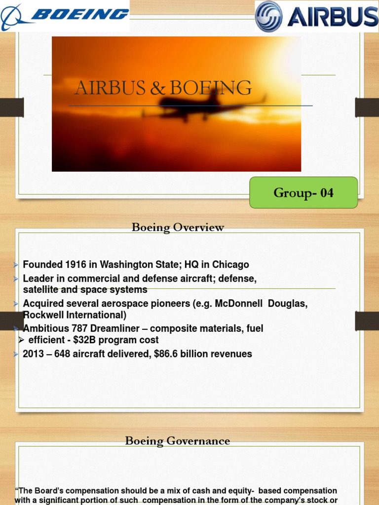 Boeing & Airbus Case Study | PDF | Airbus | Aerospace