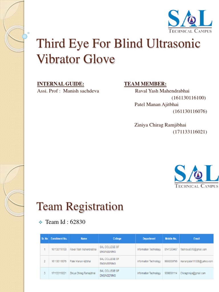 FINAL | PDF | Visual Impairment | Electrical Engineering