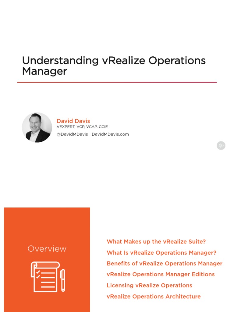 Understanding Vrealize Operations Manager Slides | PDF | Virtual Machine | Cloud Computing